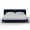 Infinity Double Bed in Grey Linen | Double Beds | Bedspoke