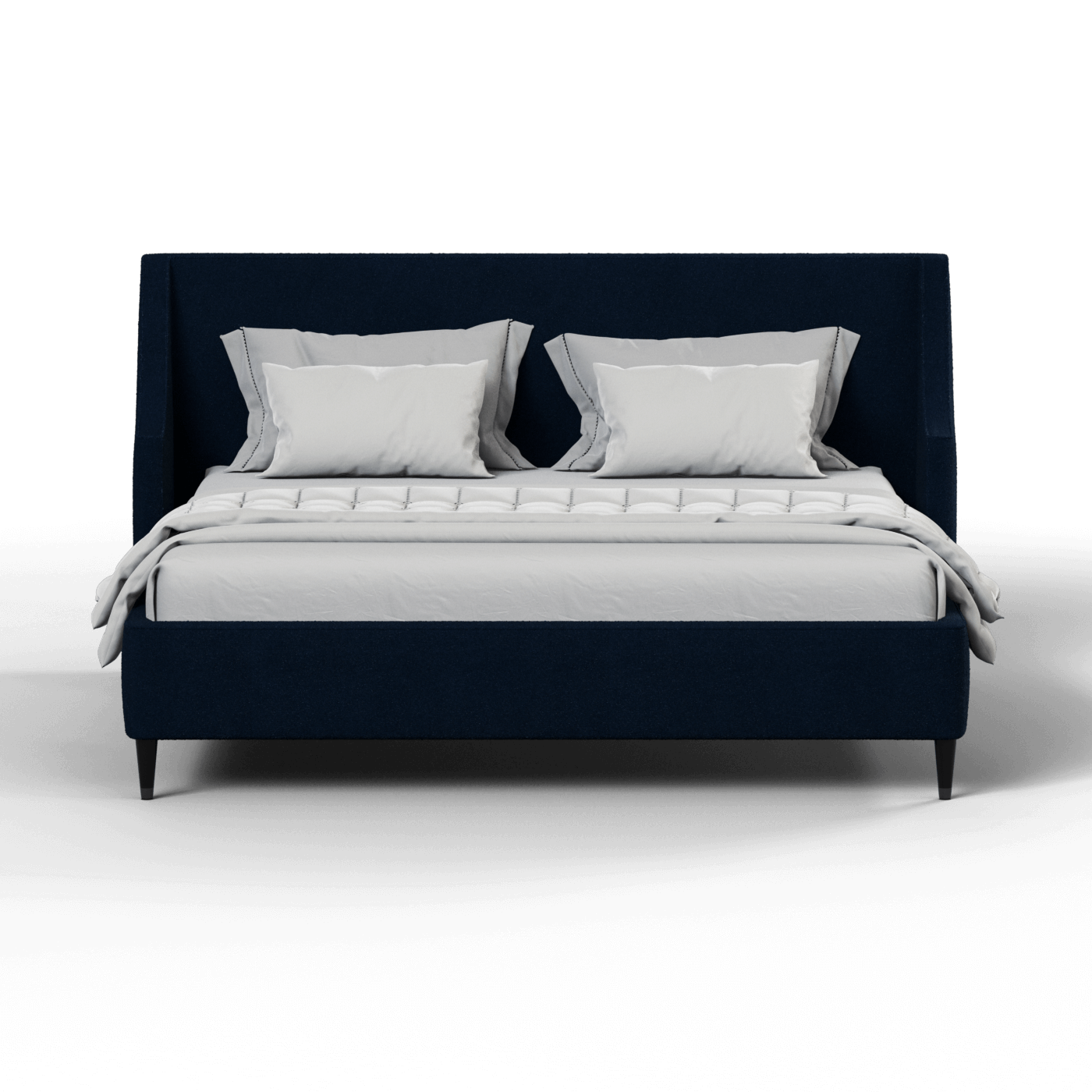 Laura High Headboard Bed | Double Beds | Bedspoke UK